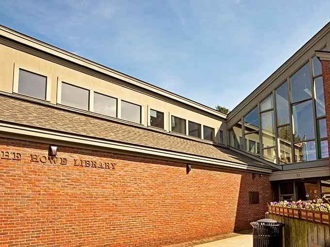 The Howe Library offers literary escapes for every imagination. Books and brick&mdash;a perfect New Hampshire combination for rainy day adventures.