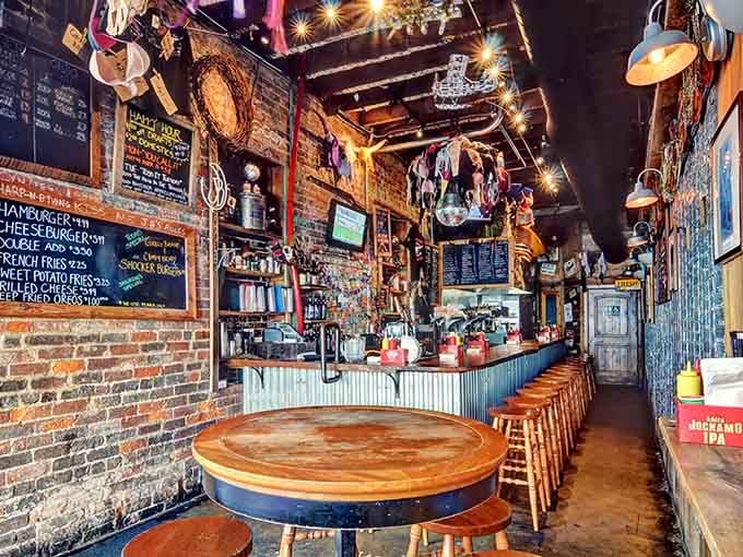 The interior design philosophy here seems to be "more is more, and then add some more."