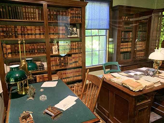 Floor-to-ceiling books reveal a president who valued knowledge as much as power, a refreshing combination then and now.