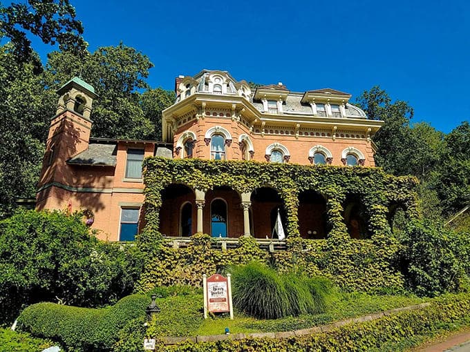 The Asa Packer Mansion sits like a Second Empire crown jewel overlooking its mountain kingdom.