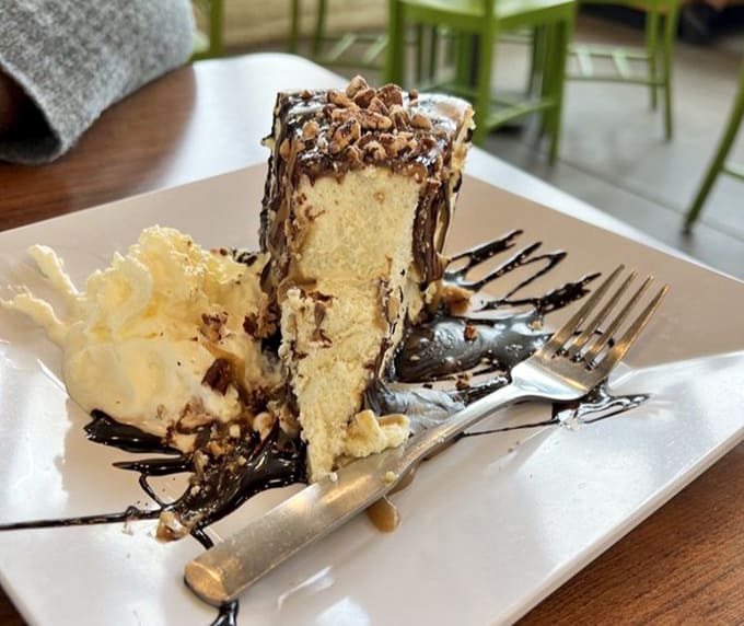 Cheesecake this tall requires commitment, but some relationships are worth diving into headfirst without looking back.