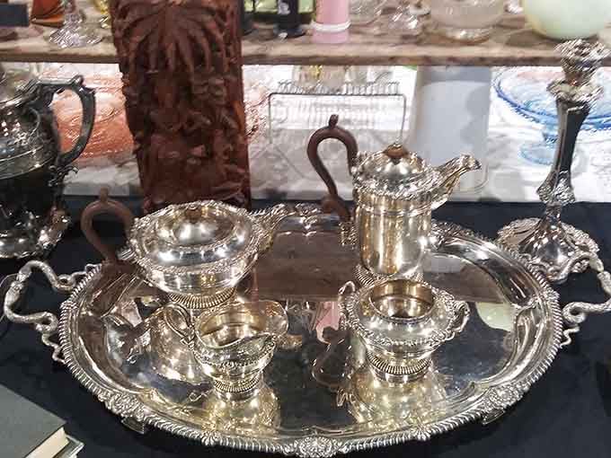 Antique tableware so elegant, you'll wonder why we ever switched to eating off plain white plates.