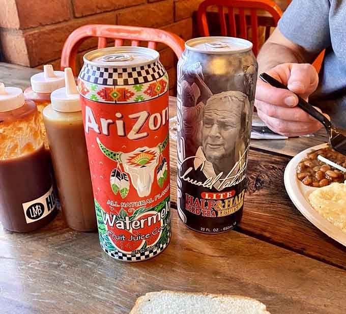 Arizona watermelon juice and local beverages provide the perfect refreshment after your smoky feast of champions.