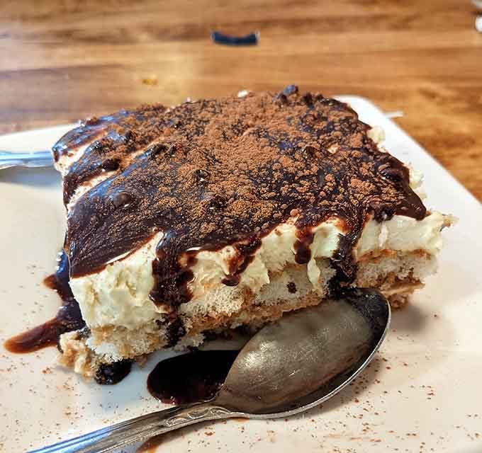 Tiramisu layers so decadent they should require a permission slip from your cardiologist first.