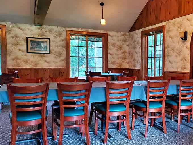 Multiple seating areas mean you can find your perfect spot, whether you prefer intimate corners or communal energy.