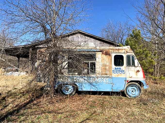 The ice cream truck's cheerful days are over, but it still serves up nostalgia by the scoop.