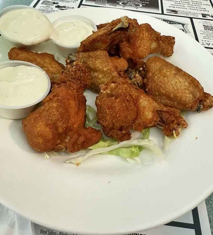 Golden chicken wings that prove sometimes the simplest preparations are the ones that make you happiest at the table.