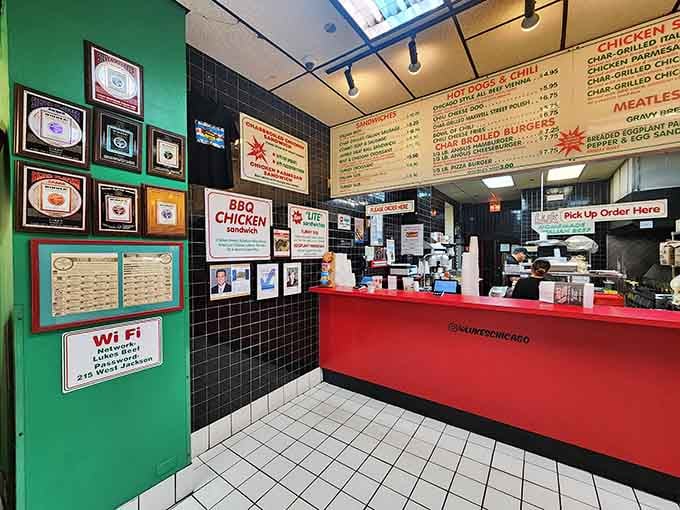 The ordering counter follows that beautiful Chicago tradition of efficiency without rudeness. You order, they nod, and minutes later&mdash;sandwich magic appears.