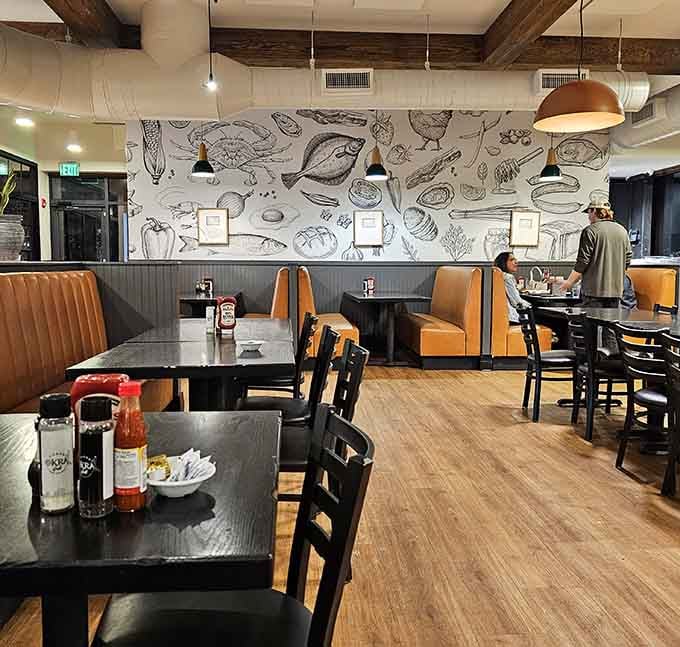 Modern touches meet Southern charm in a space that feels both updated and authentically welcoming to everyone.