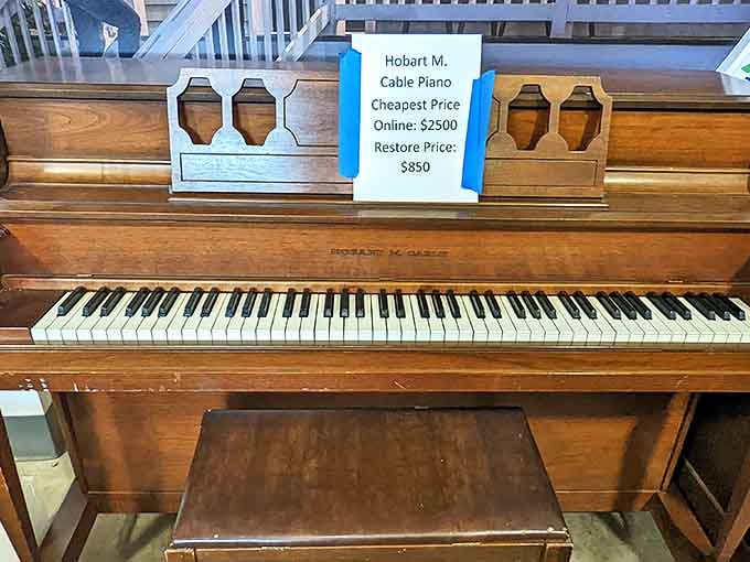 A Hobart M. Cable piano at one-third the retail price&mdash;because beautiful music shouldn't require emptying your bank account.