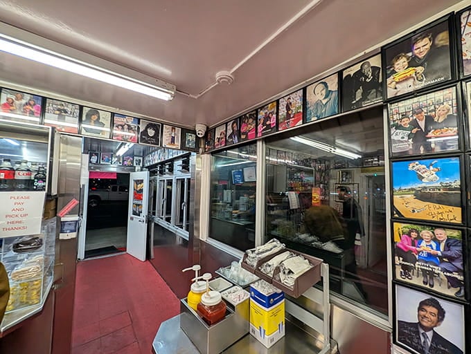 The celebrity photo gallery continues around every corner, proving that good taste transcends tax brackets and fame.