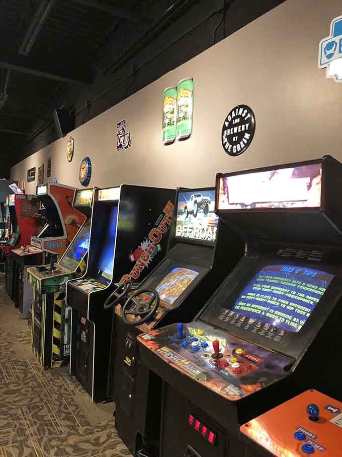 These vintage machines stand ready to humble anyone who thinks their childhood reflexes haven't completely abandoned them.