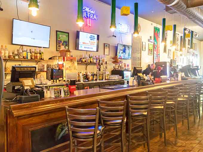 The bar where craft cocktails meet craft beers and nobody judges you for ordering both at the same time.