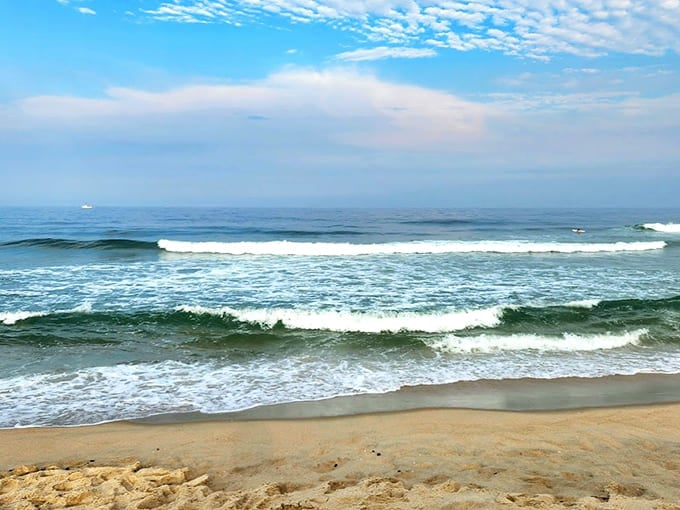 The same Atlantic waves that lighthouse keepers monitored still roll in, just with more sunbathers nowadays.