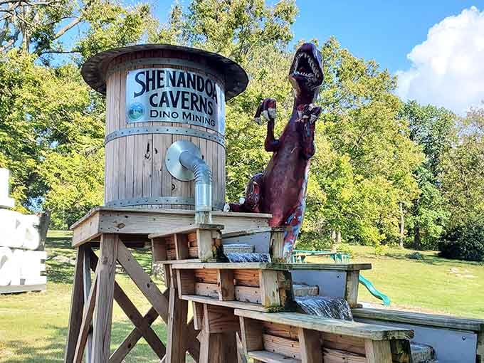 Dino Mining lets kids pan for fossils and gems, adding hands-on fun to the geological education experience.