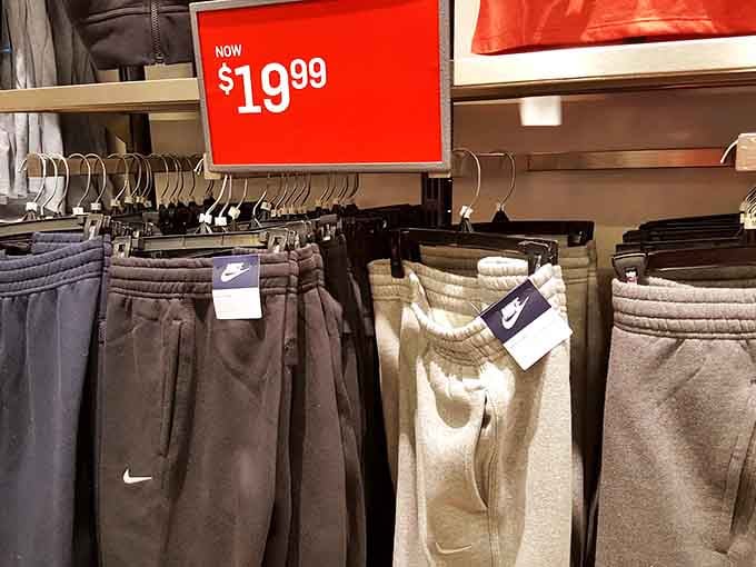 Nike's $19.99 miracle &ndash; pants that promise to make you look athletic while accommodating the reality that you'd rather be shopping than jogging.