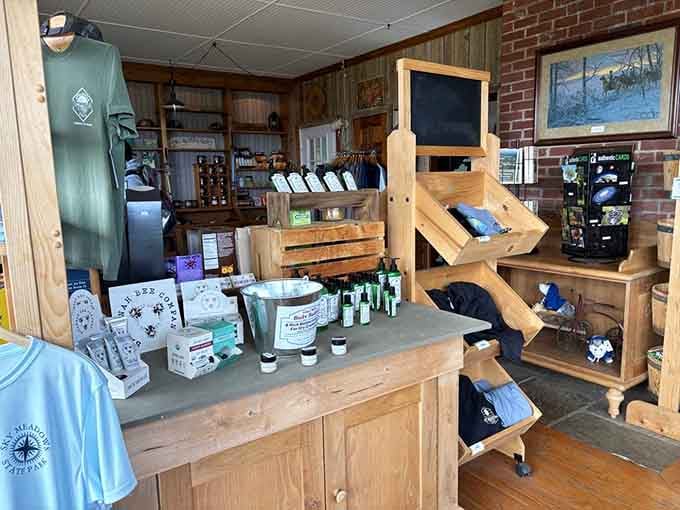 The gift shop proves you can take a piece of Sky Meadows home, even if your legs are too tired.