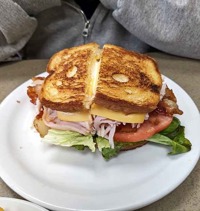 This turkey club proves Slyman's doesn't discriminate: even the non-corned-beef options get the royal treatment here.
