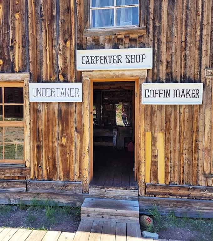 When your job title included "carpenter," "undertaker," and "coffin maker," you really understood the circle of life.