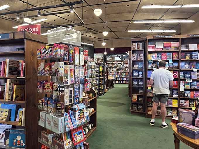 Games and puzzles join the books, proving that entertainment comes in many forms beyond just staring at screens all day.