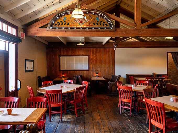 More wood and warmth than a cabin in the mountains, with better food and significantly more convenient railroad access.