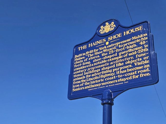 This historical marker tells the story of how one creative mind changed the Pennsylvania landscape forever.