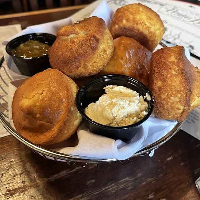 Fresh baked rolls with honey butter, because sometimes the simplest things are exactly what your soul needs right now.