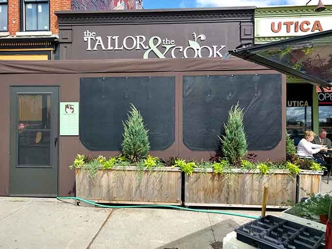 The Tailor and the Cook serves farm-to-table cuisine in an atmosphere that says "yes, we're serious about food" without the pretentious side dish.
