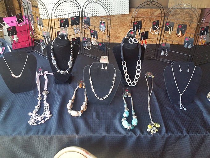 Jewelry that whispers rather than shouts, displayed with care on black velvet stages. Accessorizing has never been so affordable.