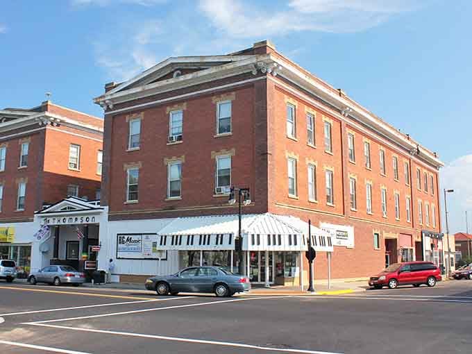 Historic downtown buildings that still function as actual businesses instead of becoming expensive loft apartments deserve our respect and admiration.