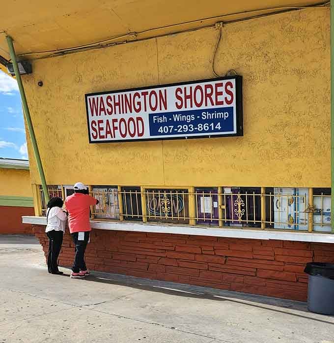 The pilgrimage spot for fried fish aficionados &ndash; where customers don't mind waiting in the Florida sun because what comes through that window is worth every bead of sweat.