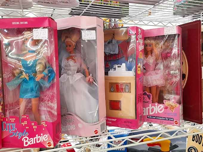 Barbie's time capsule! These boxed beauties from the 80s and 90s remind us that some toys are too special for actual playtime.