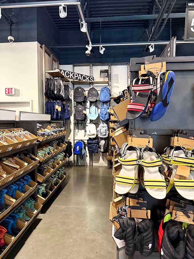 The North Face store&mdash;where Washington residents don't just buy gear, they invest in their state-mandated outdoor lifestyle credentials.