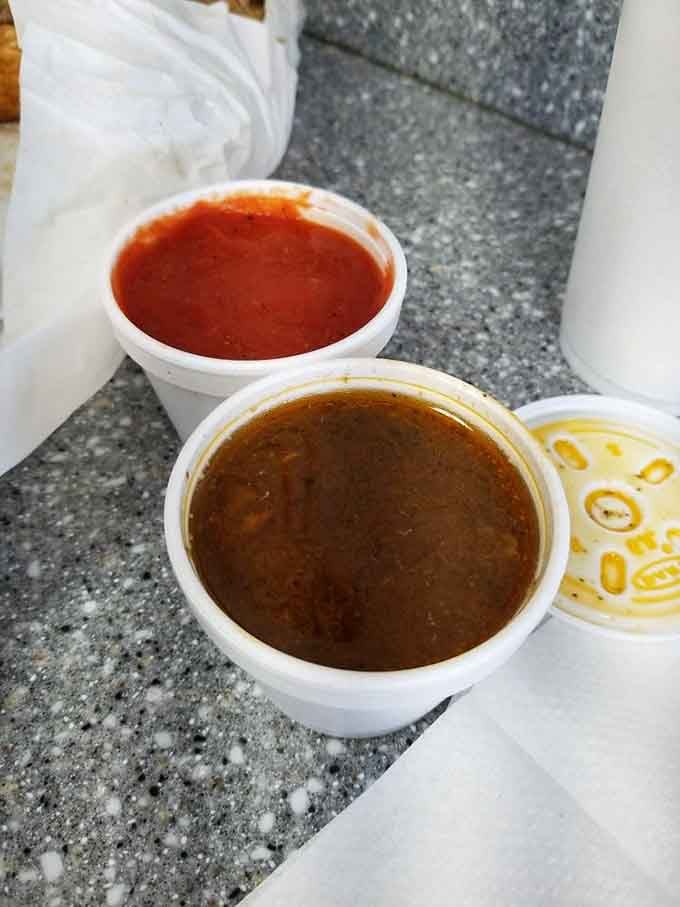 The holy trinity of dipping sauces&mdash;each cup a different personality, all ready to transform whatever you're eating.