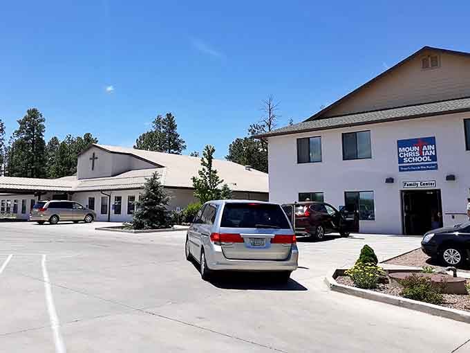 Community centers and churches anchoring neighborhoods where families gather and small-town connections still matter most to residents.