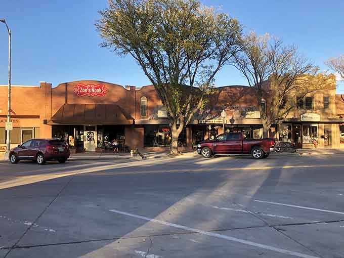 Mature trees shading the sidewalks prove that good things really do come to those who wait.