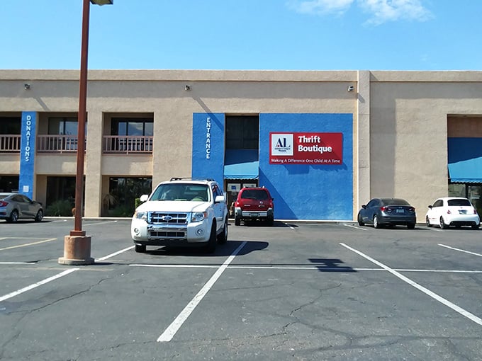 Cars line the parking lot in rows, facilitating adventures at prices that would make all weep with joy.