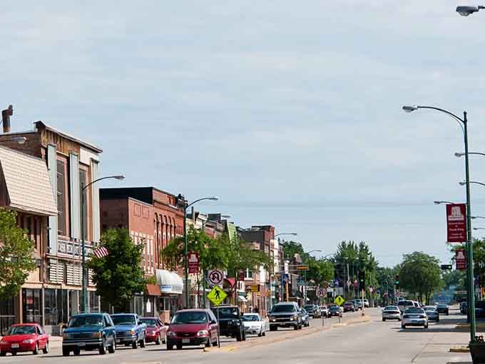 Tomah's main thoroughfare offers that perfect blend of accessibility and small-town affordability that budget-conscious residents love.