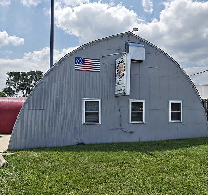 That curved metal roof isn't just unique architecture &ndash; it's sheltering some of Springfield's most epic breakfast plates.