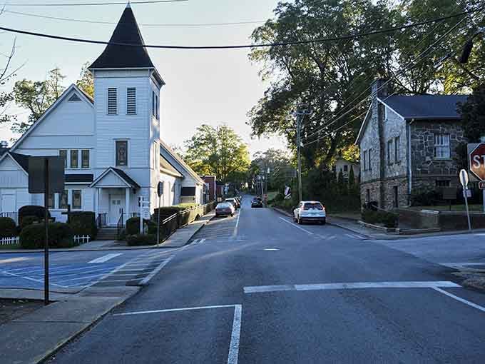 Peaceful intersections mark communities where life moves at a comfortable pace and your paycheck covers more than bills.