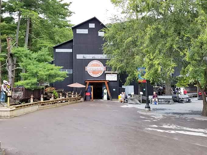 This unique wooden structure in Elysburg offers family-friendly entertainment and activities, making it a perfect stop for your Pennsylvania day trip.