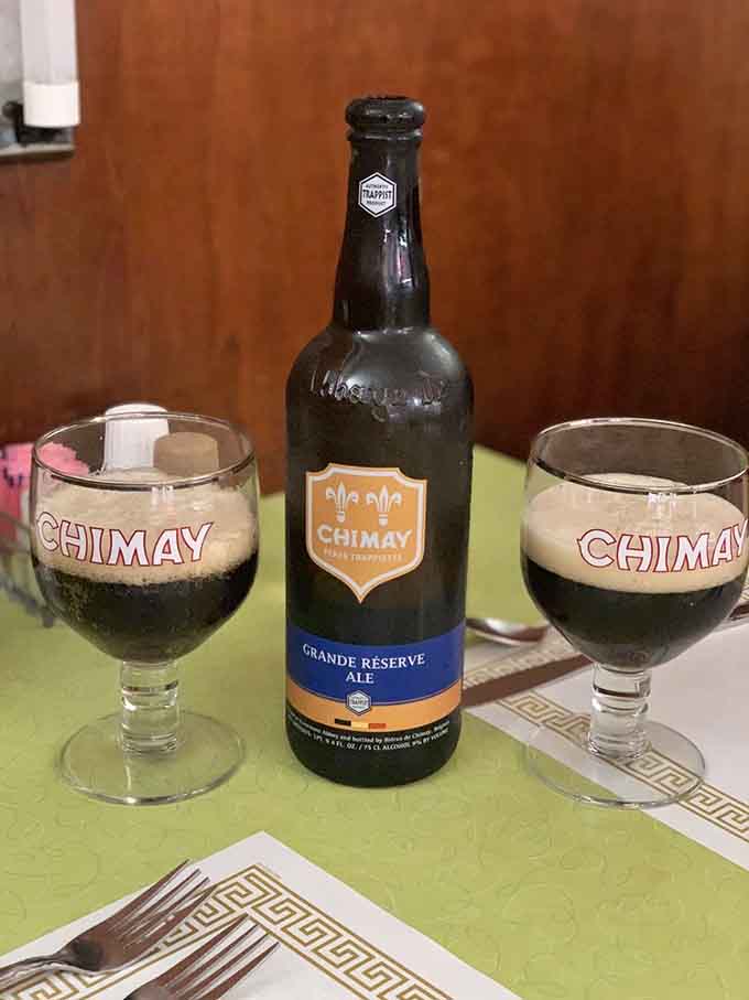 Chimay Grande Reserve proves this Route 66 cafe knows good beer isn't limited to what's brewed down the street.