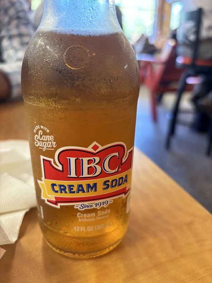 IBC Cream Soda: the retro beverage choice that pairs perfectly with creative sandwich combinations.