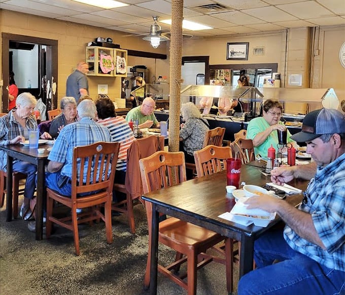 A dining room full of locals is always the best restaurant review you'll ever need to read or trust.