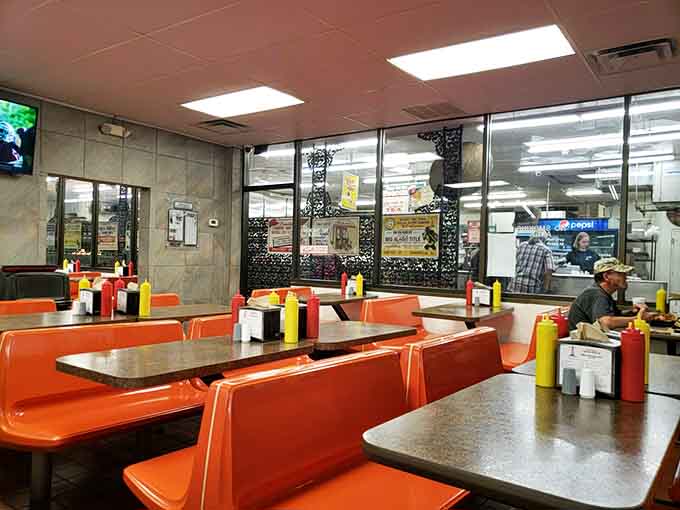 The dining room where calories don't count and regret is a word that doesn't exist yet.