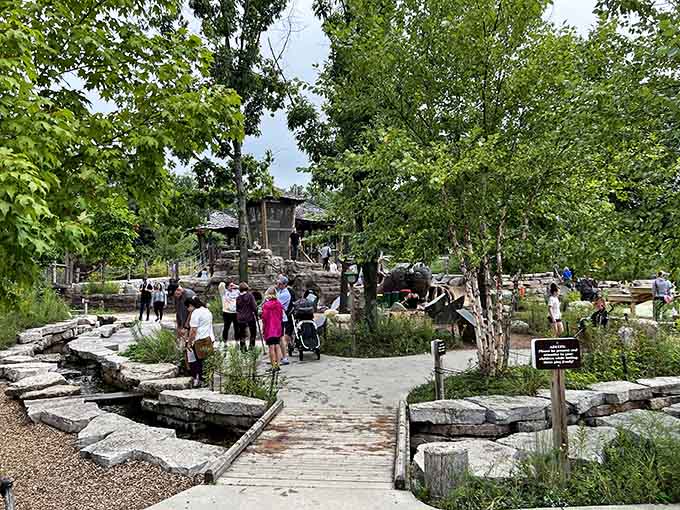 When the playground draws this kind of crowd, you know someone finally cracked the code on outdoor fun.