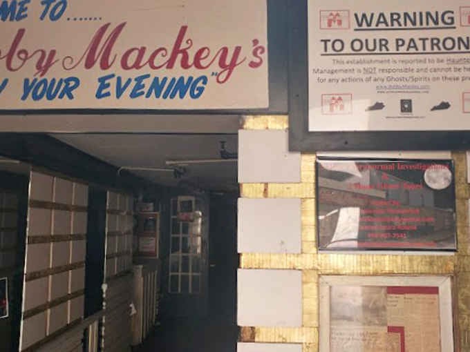 Warning signs posted throughout inform visitors that management isn't responsible for supernatural encounters, which is oddly reassuring.