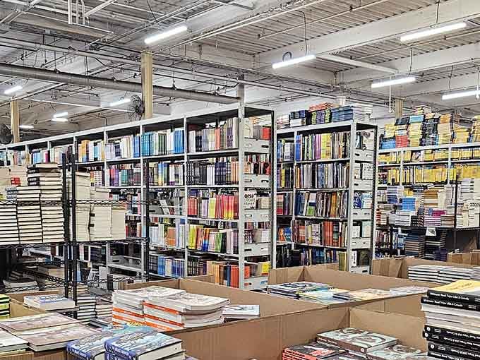 The sheer volume of books here makes your home library look like a magazine rack.
