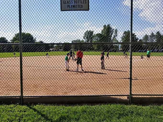 Baseball diamonds at local parks keep families active and communities connected through America's favorite pastime.