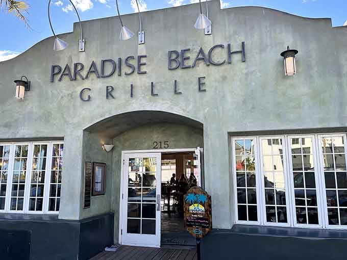 Paradise Beach Grille promises oceanfront dining where the view competes deliciously with whatever's on your plate.